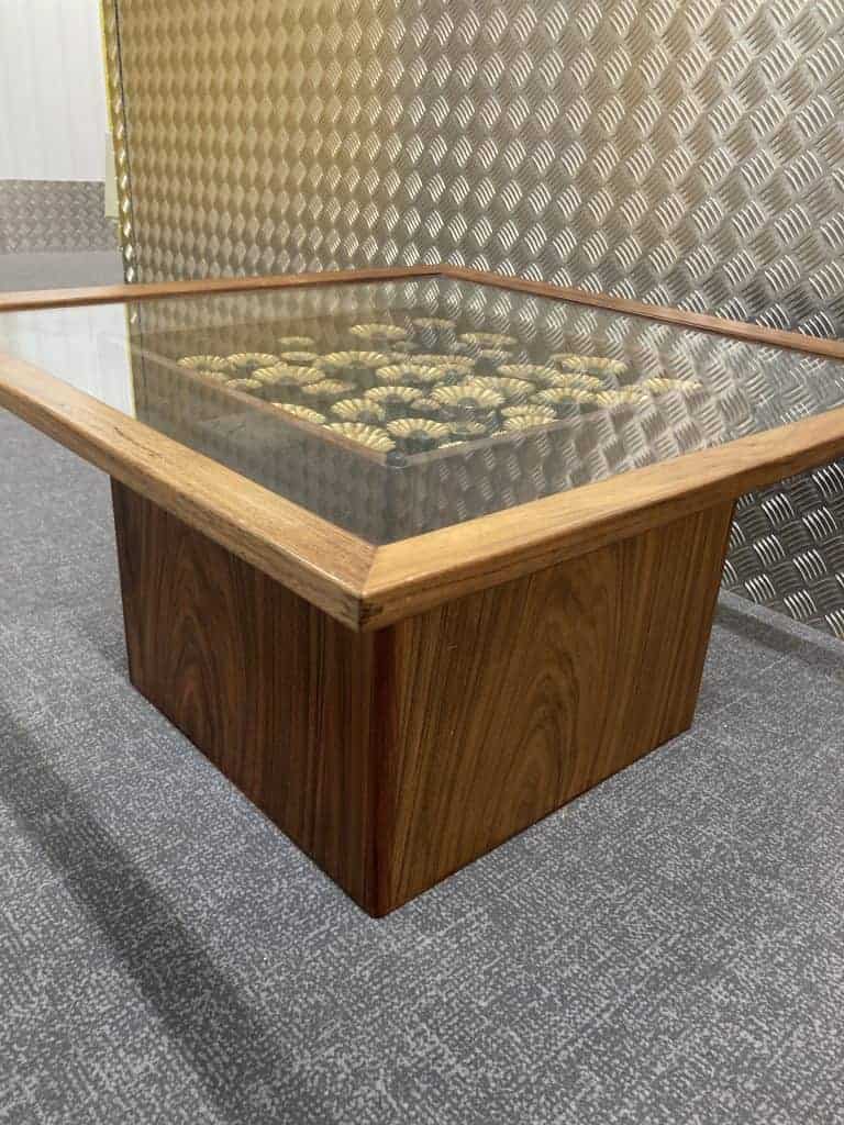 Stuart Devlin Rose Coffee Table - Treaders Collectables