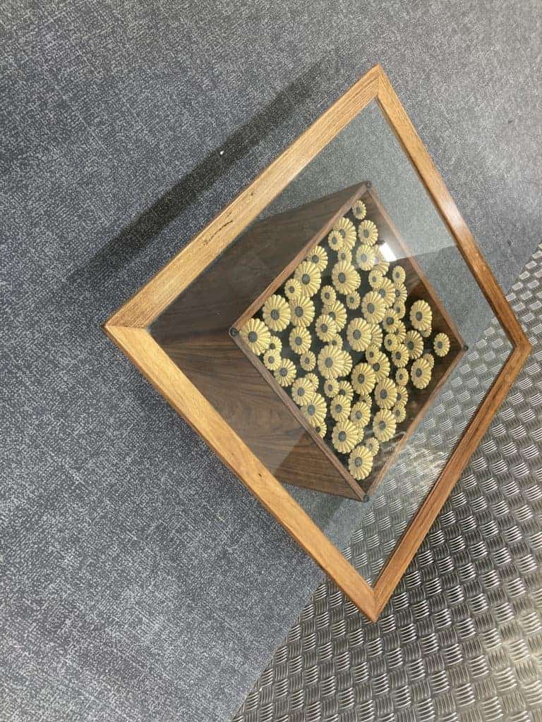 Stuart Devlin Rose Coffee Table - Treaders Collectables